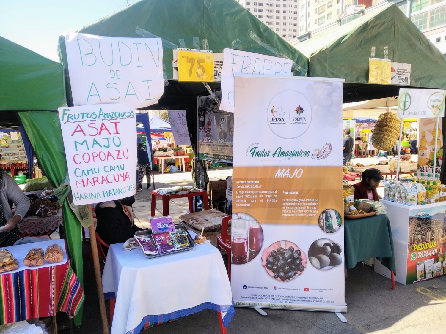 Productos de áreas protegidas bolivianas se presentaron en La Paz – ANA ...